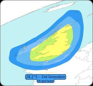 Astra 2F Satellite Signal Footprint Maps - The Sat & TV Guy