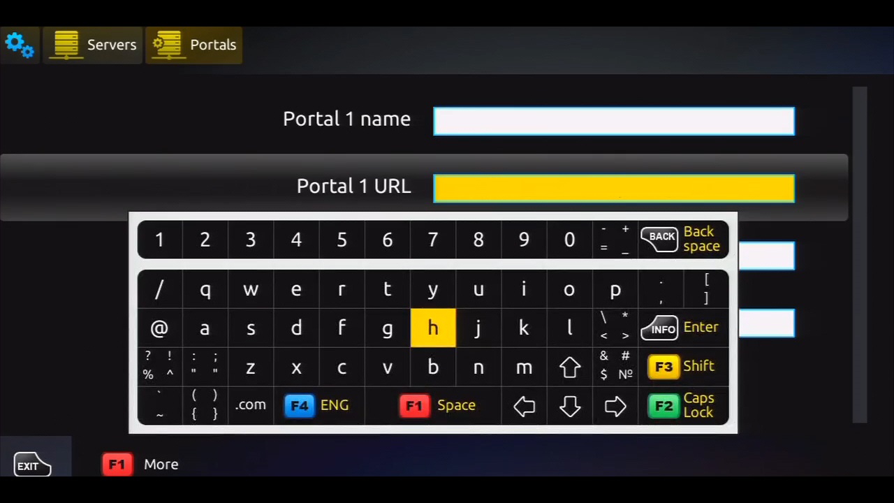 Mag Box Help Tutorials : How to change the IPTV Portal Server settings ...