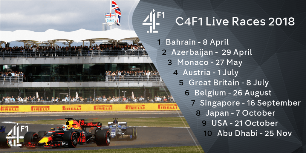 Channel 4 Live F1 Races In 2018 The Sat TV Guy channel-4-live-f1-races-in-2018-the-sat-tv-guy